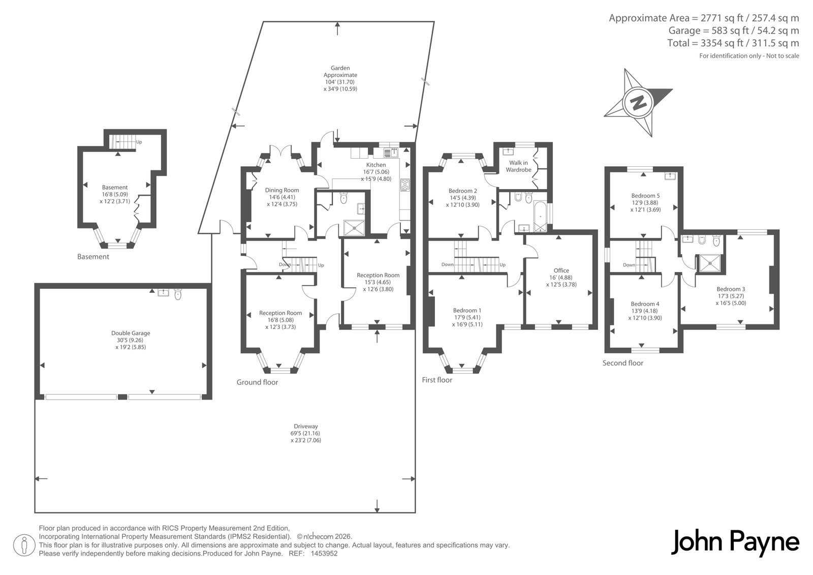 Semi-detached House for sale in Coleraine Road, , SE3 | John Payne