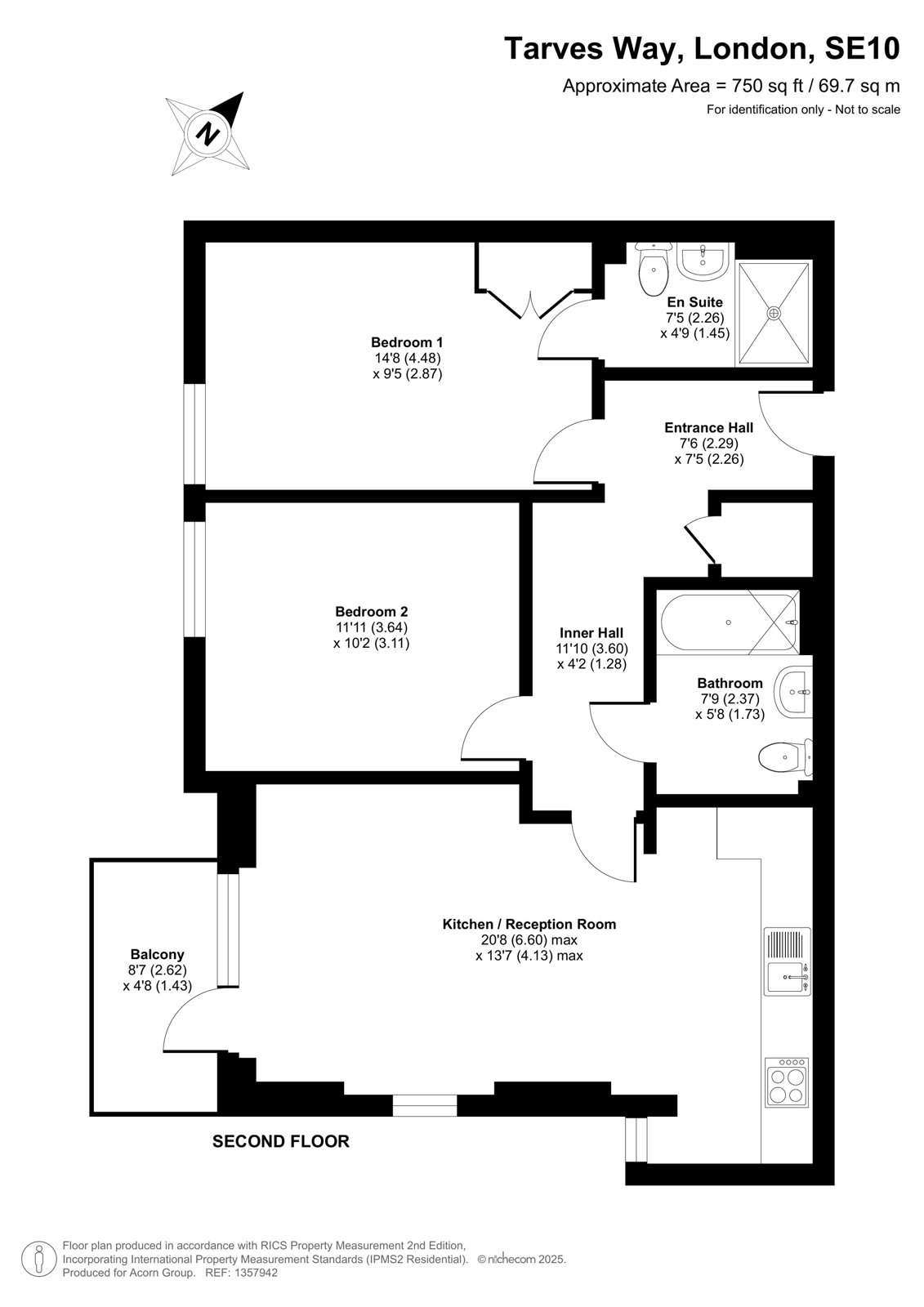 Apartment for sale in Tarves Way, , SE10 | John Payne