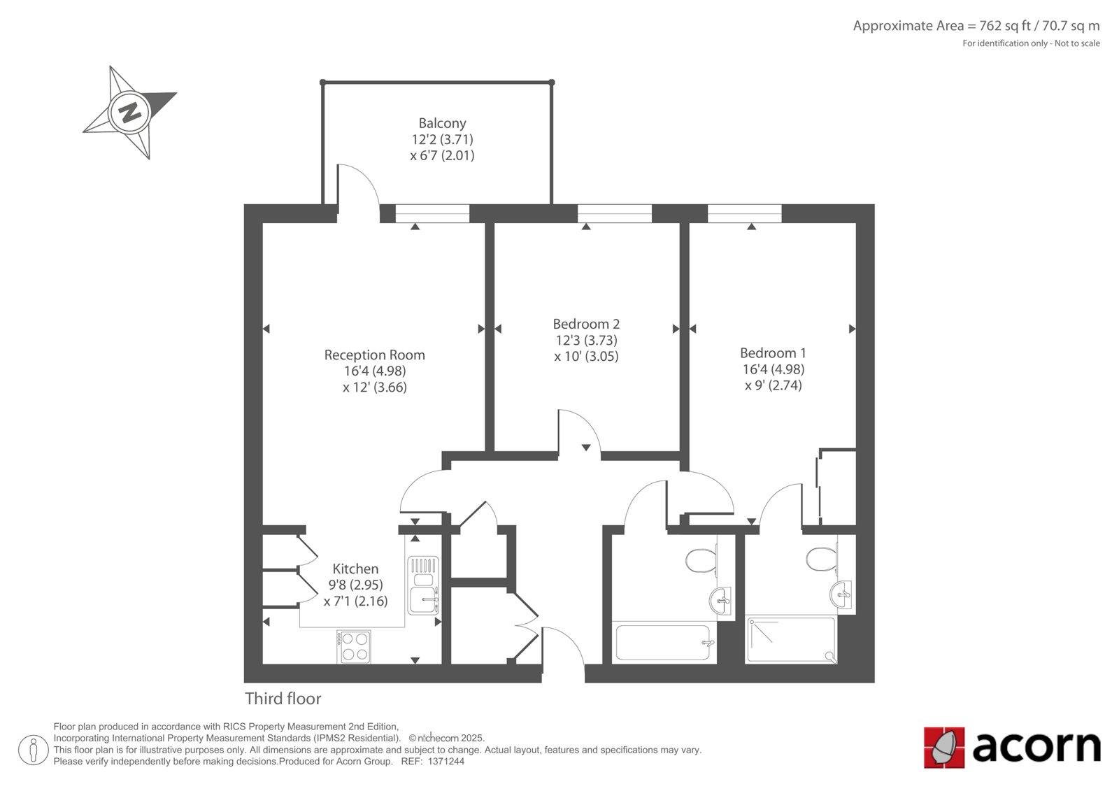 Apartment for sale in Regal Walk, , DA6 | Acorn