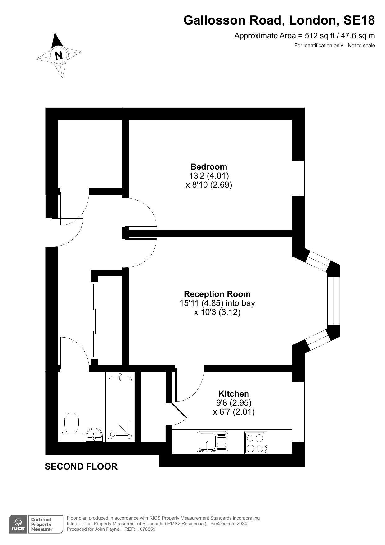 Flat to rent in Gallosson Road, London, , SE18 | John Payne