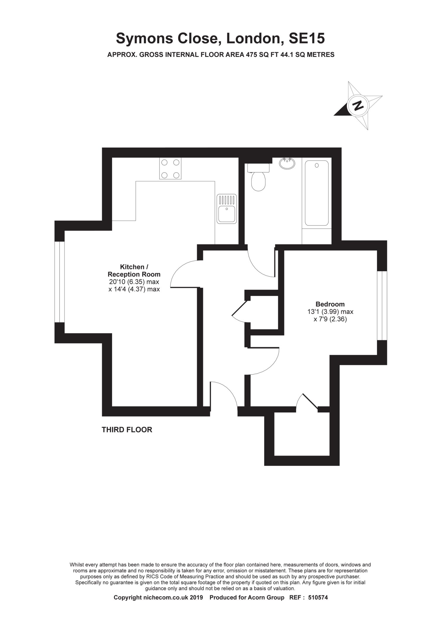 Flat to rent in Symons Close, London, , SE15 | Langford Russell